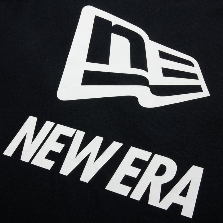 NEW ERA ニューエラ メンズ 長袖 機能 Tシャツ PA LS OS PF TEE FLAG AND WORDMARK BLK ...