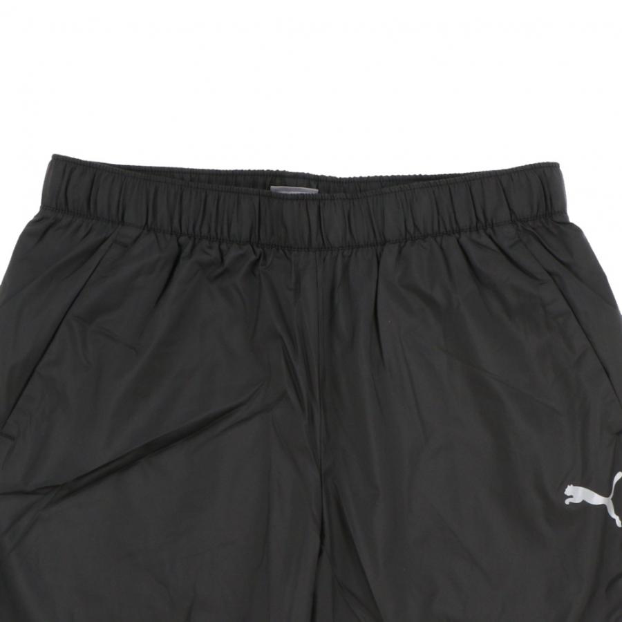 PUMA プーマ メンズ ウインドパンツ ウーブン ウラキモウトリコット パンツ 524288 01 スポーツウェア ： ブラック ...