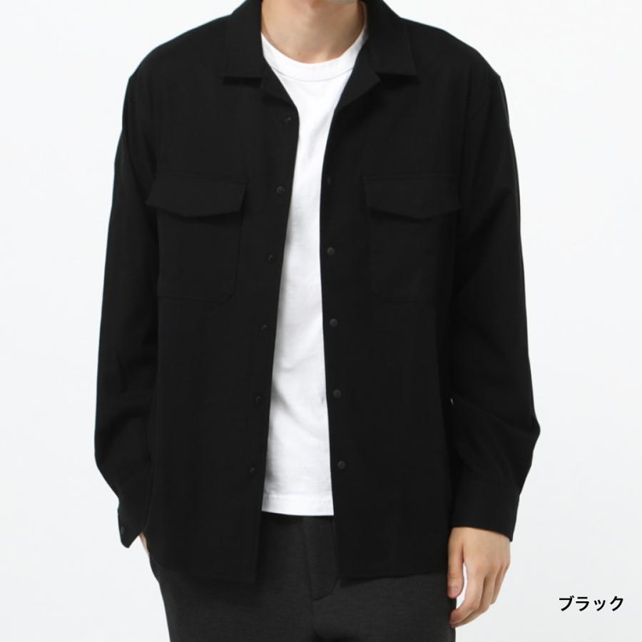 TIGORA（ティゴラ） TIGORA SMART メンズ 長袖シャツ フランネルオープンシャツ TR-9C1871HL : アルペングループ ...
