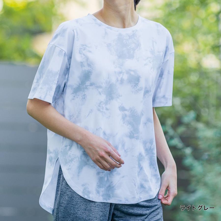 TIGORA ティゴラ iCOOL アイクール 涼感ウェア レディース 半袖 機能 Tシャツ 遮熱UV チュニックTシャツ TR-9A2015TS スポーツウェア : アルペングループヤフー店 ...