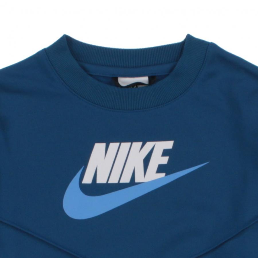 NIKE ナイキ ジュニア キッズ 子供 ジャージ 上下セット YTH NSW POLY ハイブリッド クルー トラックスーツ FD3090 476 スポーツウェア ： ターコイズブルー ...