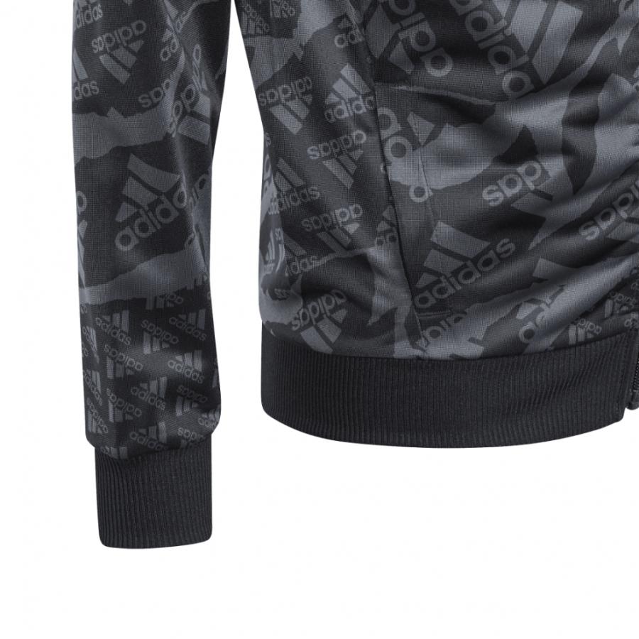 adidas アディダス ジュニア キッズ 子供 ジャージ 上下セット エッセンシャルズ 総柄プリント トラックスーツ KOS14 ...