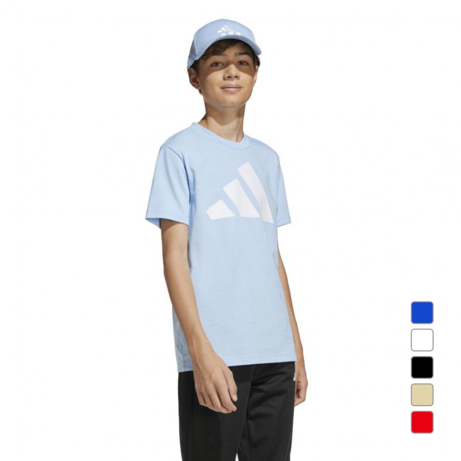 adidas アディダス ジュニア キッズ 子供 エッセンシャルズ 半袖Tシャツ KRJ94 JC9659 JC9660 JE1387 ...