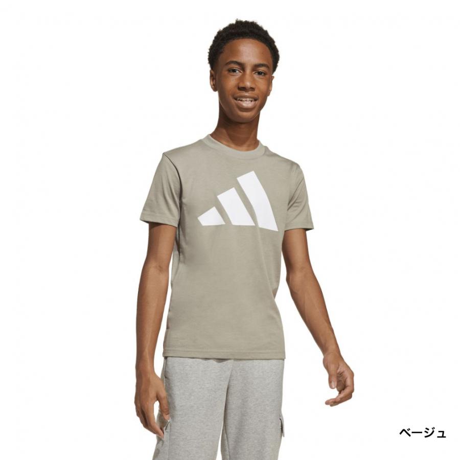 adidas アディダス ジュニア キッズ 子供 エッセンシャルズ 半袖Tシャツ KRJ94 JC9659 JC9660 JE1387 ...