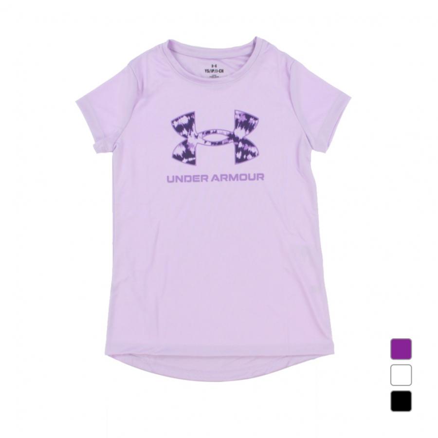 アンダーアーマー ジュニア キッズ 子供 半袖 機能 Tシャツ UAテック プリント ビッグロゴ ショートスリーブTシャツ 1377016 ...