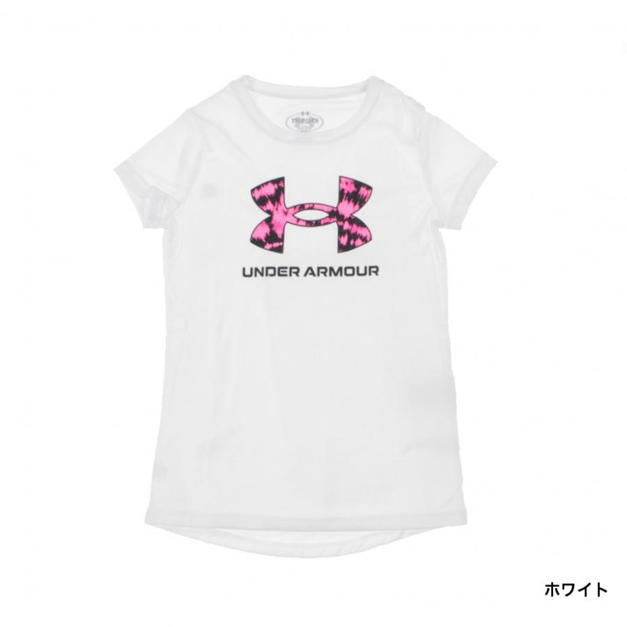 アンダーアーマー ジュニア キッズ 子供 半袖 機能 Tシャツ UAテック プリント ビッグロゴ ショートスリーブTシャツ 1377016 ...