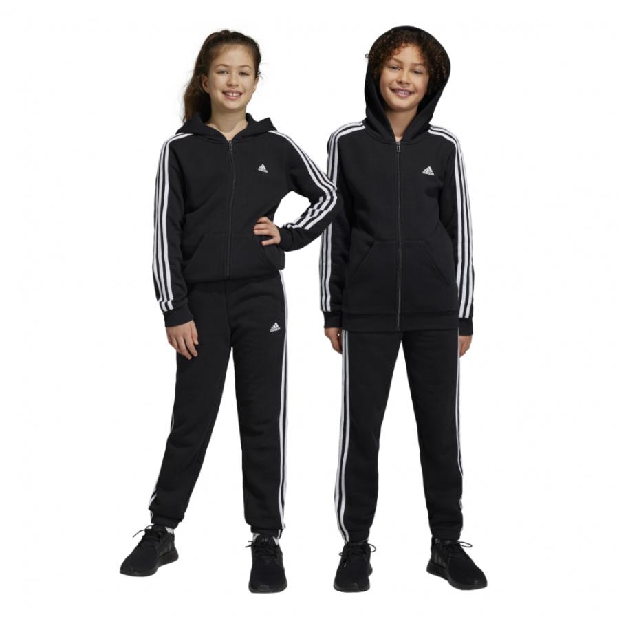 adidas（アディダス） ジュニア キッズ 子供 スウェット ロングパンツ エッセンシャルズ スリーストライプス フリースパンツ ECN57 ...