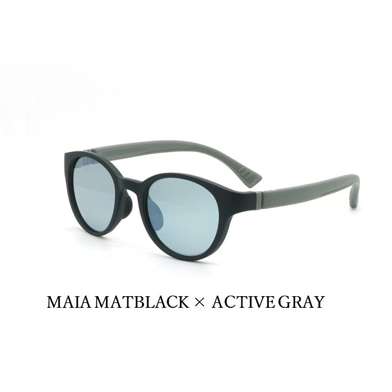 アウトドア 偏光サングラス FLOAT OUTDOOR フロート MAIA MATBLACK (マイア マットブラック) メンズ レディース 首掛け 軽量 : ALPHA eyewear ...
