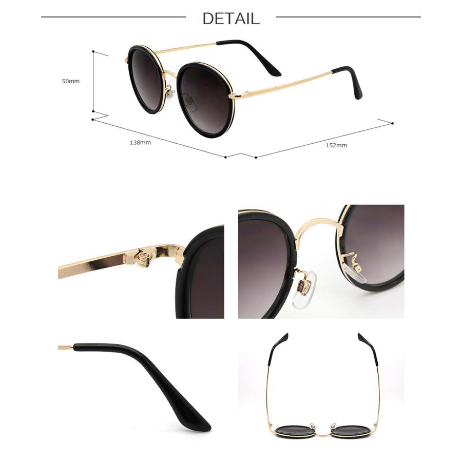 全5色GLADELI クラシック コンビ サングラス ブラック べっ甲 ベージュ グレー ピンク ゴールド 小顔 G70-11 レディース メンズ : g70-11 : ALPHA ...