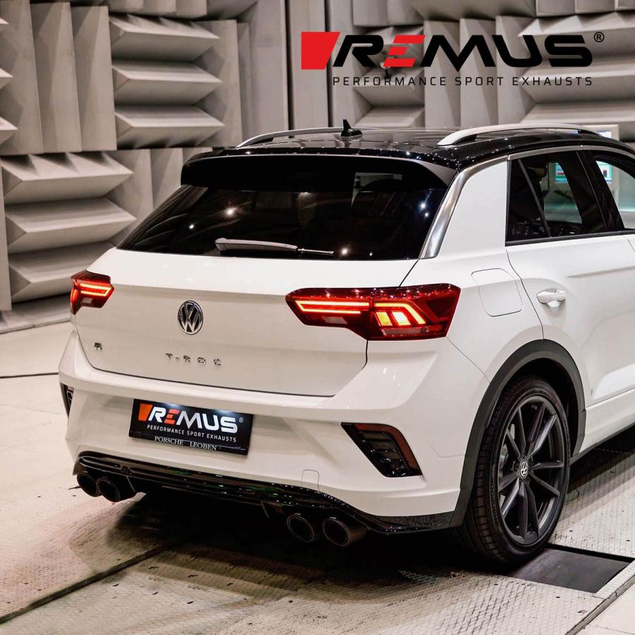 REMUS レムス リアマフラー T-ROC R用 Φ102 カーボン アングル ダブル 左右 : SPORT EXHAUST SHOP ALPHA - 通販 - Yahoo!ショッピング