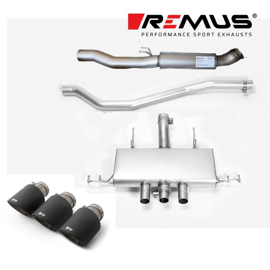 REMUS レムス GPFバックシステム CIVIC TYPE R(FL5)用 Φ102カーボン アングル : SPORT EXHAUST SHOP ALPHA - 通販 - Yahoo!ショッピング