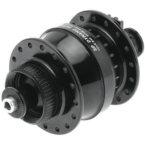 正規品 SP PL-8 ウルトラスモールダイナモハブ ディスクブレーキ用 ブラック シャッタープレシジョン : 物見山RIDE(正規品のみ取扱 ...