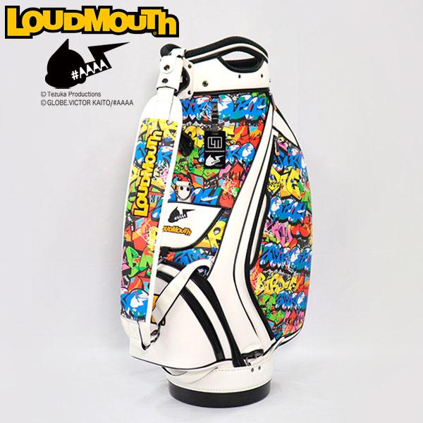 LOUDMOUTH 2024年春夏 鉄腕アトムコラボ / ラウドマウス ゴルフ 10.5型 キャディバッグ カートバッグ メンズ レディース ...