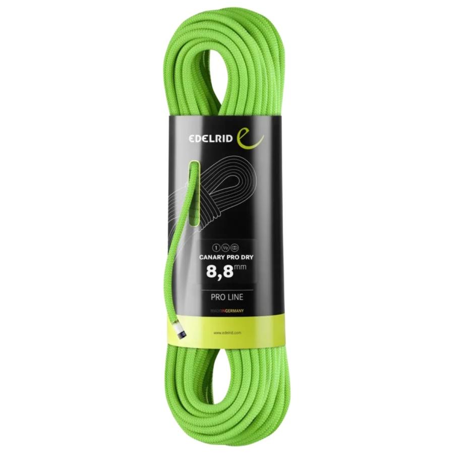 エーデルリッド （Edelrid） カナリープロドライ 8.8mm 60m : アルパインローズ Yahoo!ショップ - 通販 - Yahoo!ショッピング