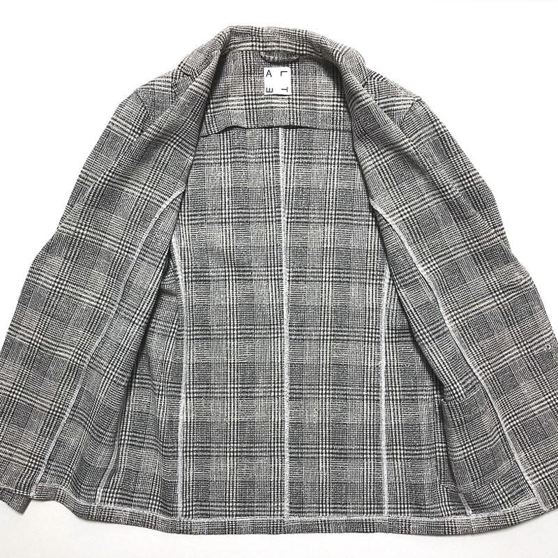 Altea ALTEA アルテア COPPER コッパー ブークレ グレンチェック 2Bジャケット : alta sotto - 通販 - Yahoo!ショッピング