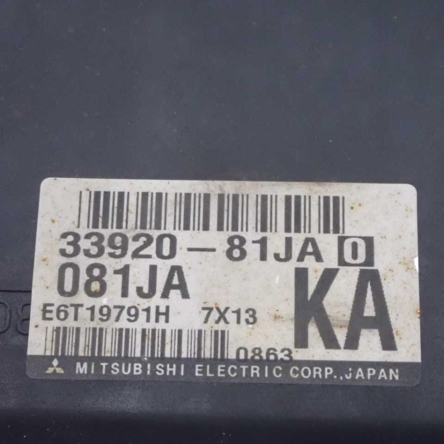 平成19年 ワゴンRスティングレー MH22S 純正 エンジンコンピューター ECU K6A 33920-81JA0 中古 即決 : ALTECH PARTS 1号店 - 通販 - Yahoo ...