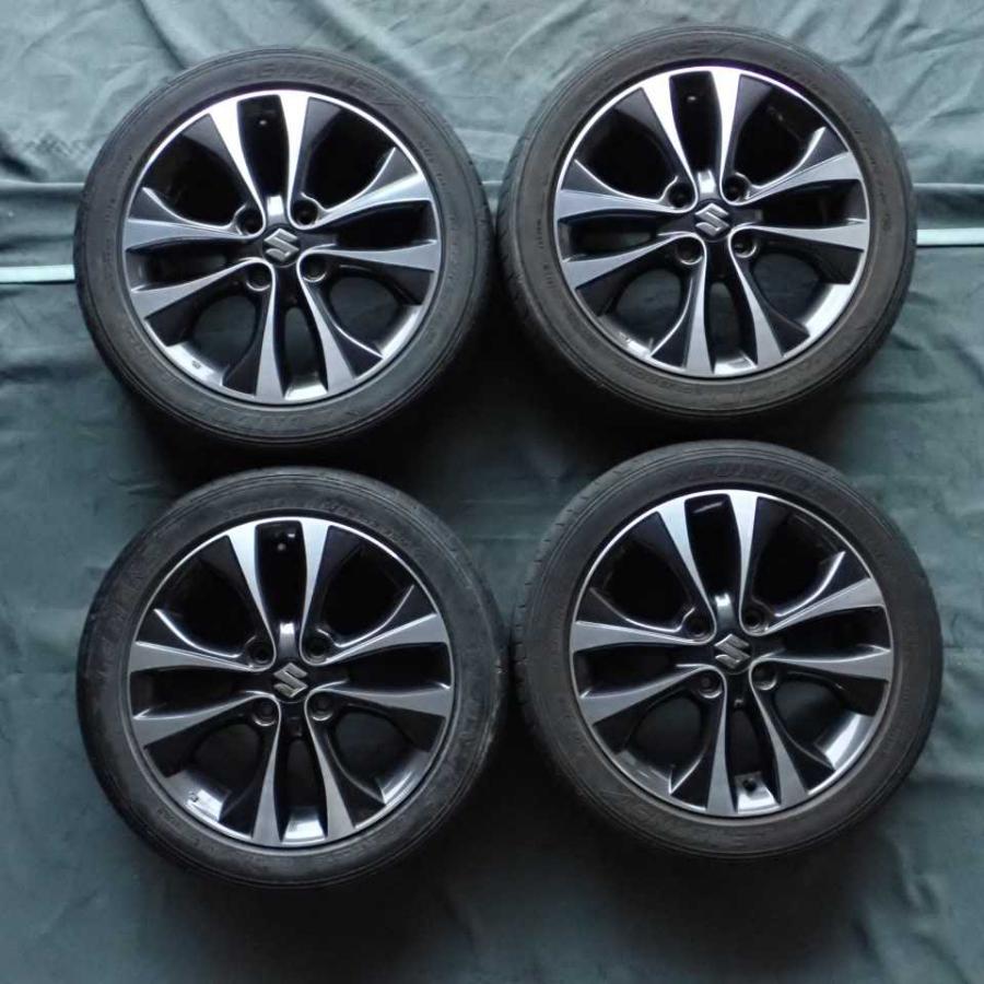 平成29年 スペーシア カスタムZ MK42S 純正 アルミホイール タイヤ 4本セット 4穴 165/55R15 中古 即決 : ALTECH PARTS 1号店 - 通販 - Yahoo ...