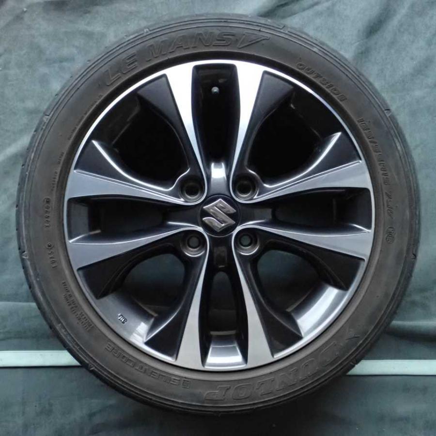 平成29年 スペーシア カスタムZ MK42S 純正 アルミホイール タイヤ 4本セット 4穴 165/55R15 中古 即決 : ALTECH PARTS 1号店 - 通販 - Yahoo ...