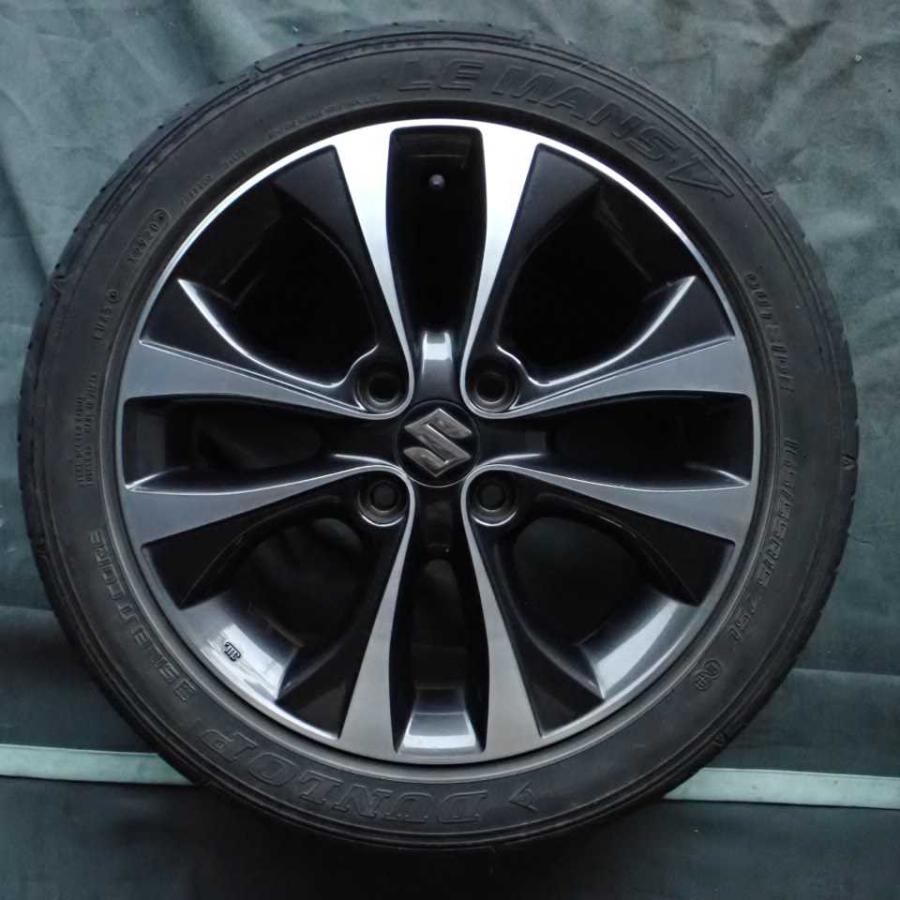 平成29年 スペーシア カスタムZ MK42S 純正 アルミホイール タイヤ 4本セット 4穴 165/55R15 中古 即決 : ALTECH PARTS 1号店 - 通販 - Yahoo ...