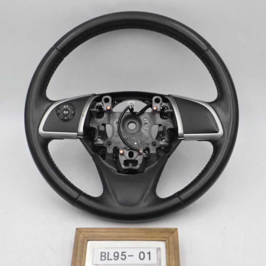 平成26年 ekスペース カスタム B11A 前期 純正 ステアリングホイール ハンドル レザー スイッチ付 中古 即決 : ALTECH PARTS 1号店 - 通販 - Yahoo!ショッピング