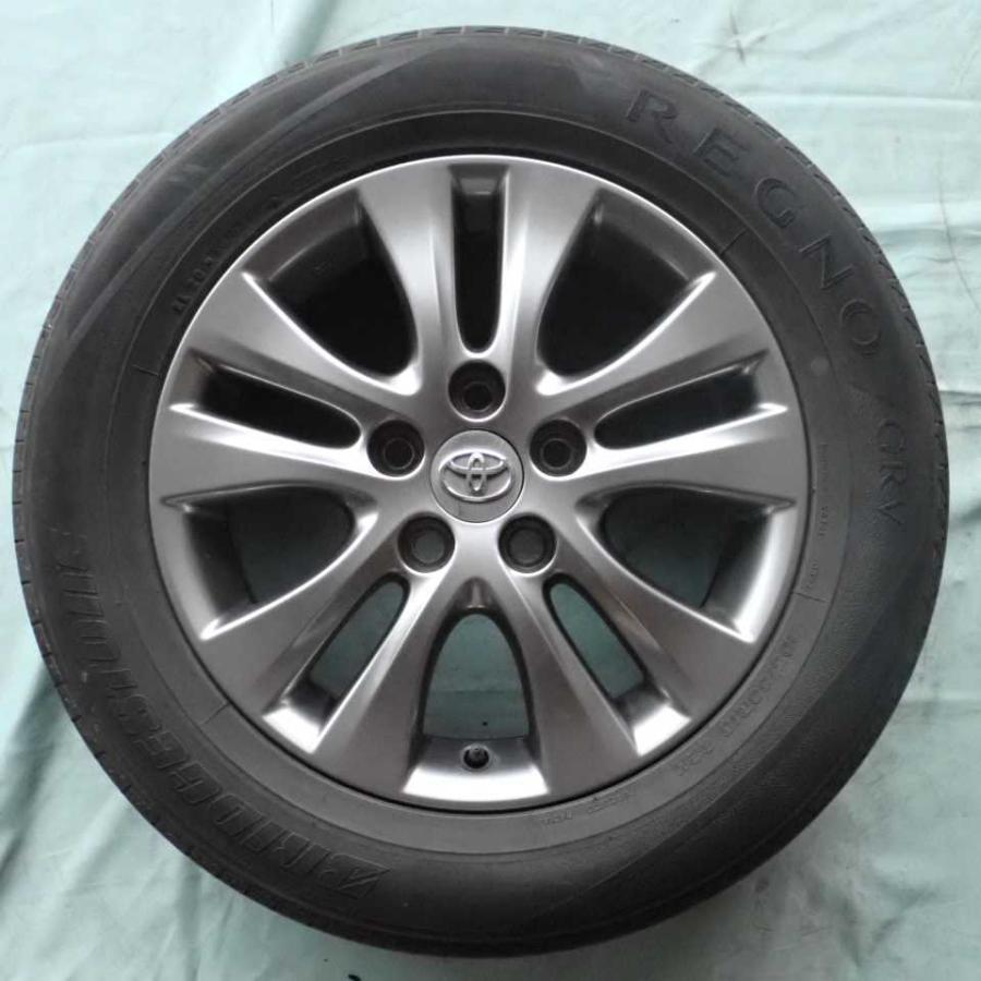 平成14年 ヴォクシー AZR60G 前期 純正 アルミホイール タイヤ 4本セット 5穴 205/60R16 中古 即決 : ALTECH ...