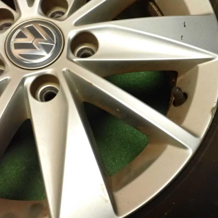平成26年 フォルクスワーゲン VW ゴルフ 7 5HB AUCJZ 純正 アルミホイール タイヤ 4本セット PIRELLI 23年製 ...