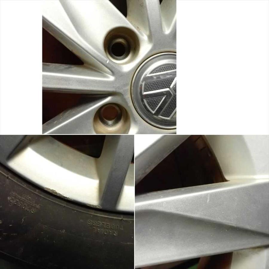 平成26年 フォルクスワーゲン VW ゴルフ ? 7 5HB AUCJZ 純正 アルミホイール タイヤ 4本セット PIRELLI 23年製 ...