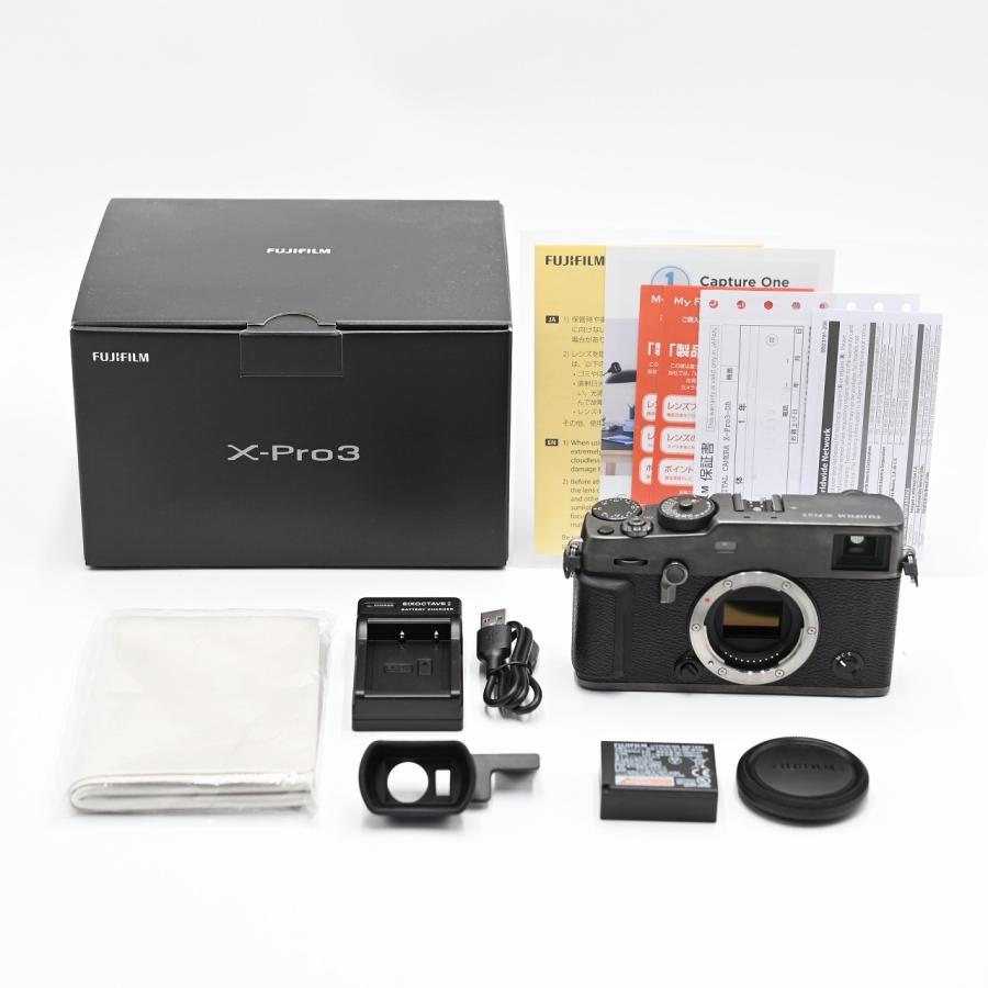 FUJIFILM 富士フイルムミラーレス一眼カメラ X-Pro3 DRブラック FX-X-PRO3-DB ミラーレス一眼レフカメラ : 1412 : AlteMoCoCamera - 通販 ...