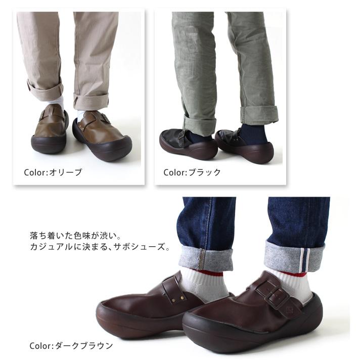 Regetta Canoe リゲッタカヌー RegettaCanoe CJBF-5198 ビッグフット サボ メンズ ベルト調節 バックル ...