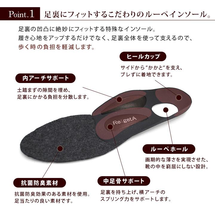 Re:getA リゲッタ R-1978 サイドファスナー ウェッジヒール アンクル丈 ブーティ シンプル 7cmヒール 履きやすい 歩きやすい 痛くない : リゲッタ公式ショップ - 通販 ...