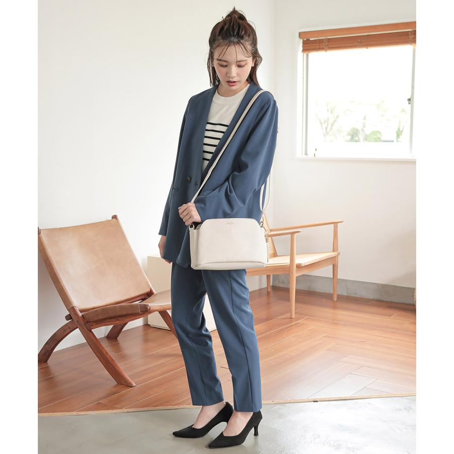 ショルダーバッグ ショルダー 斜めがけ タッセル チャーム 合皮 レザー風 無地 シンプル インナーバッグ レディース : 332509 : バッグ 雑貨 ALTROSE アルトローズ ...