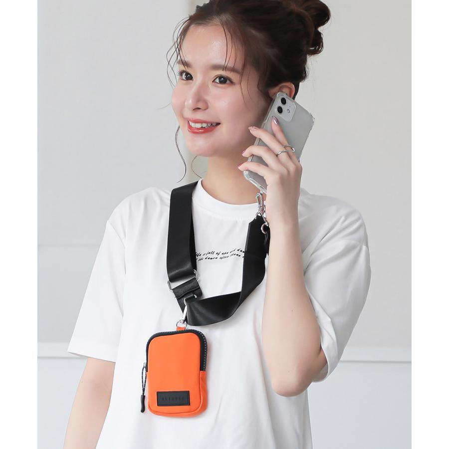 スマホショルダー スマホストラップ スマホ ショルダー ホルダー 挟むだけ 紐 太 ポーチ ブラック ベルト ストラップ : 450002 : バッグ 雑貨 ALTROSE アルトローズ ...