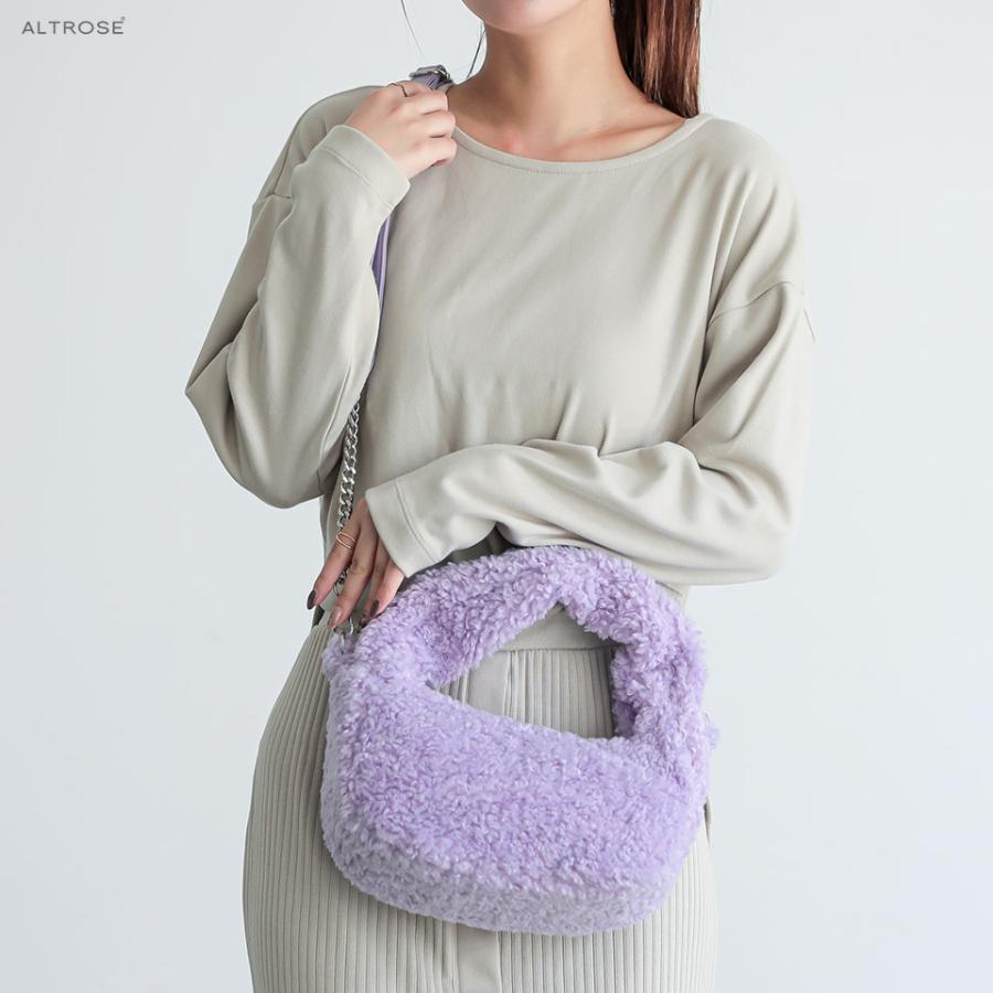 ALTROSE 【ALTROSE】ショルダーバッグ ショルダー トートバッグ トート ミニ 2WAY 2way ボア もこもこ チェーン 斜め掛け メーテル : バッグ 雑貨 ALTROSE ...