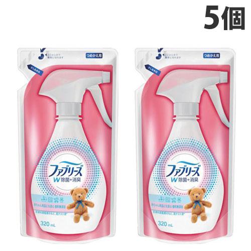 ファブリーズ 詰め替え W除菌 香料無添加 320ml 5個 P＆G : ドラッグスーパー alude - 通販 - Yahoo!ショッピング