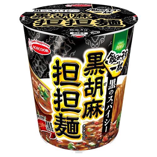 『賞味期限間近』『賞味期限：25.05.12』 飲み干す一杯 黒のスパイシー 黒胡麻担担麺 73g 12個 エースコック タテ型 カップ麺 : ドラッグスーパー alude - 通販 ...
