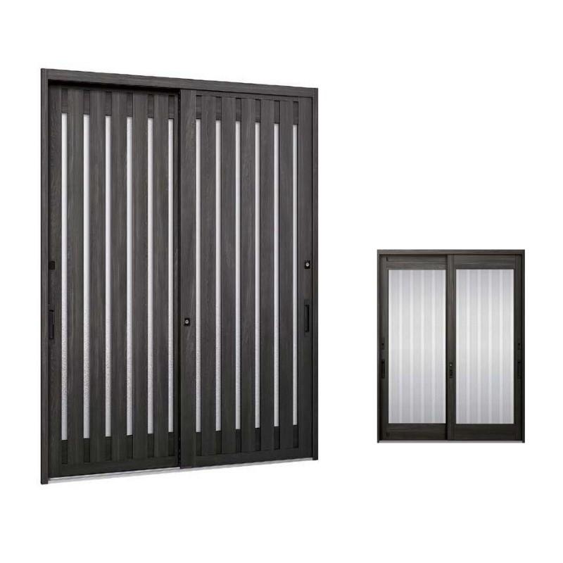 玄関引戸JS 玄関引き戸JS 16P型 W164/169/187×H22 玄関引戸 2枚建 ランマなし LIXIL リクシル TOSTEM トステム 断熱 和風 玄関 ドア 引き戸 おしゃれ ...