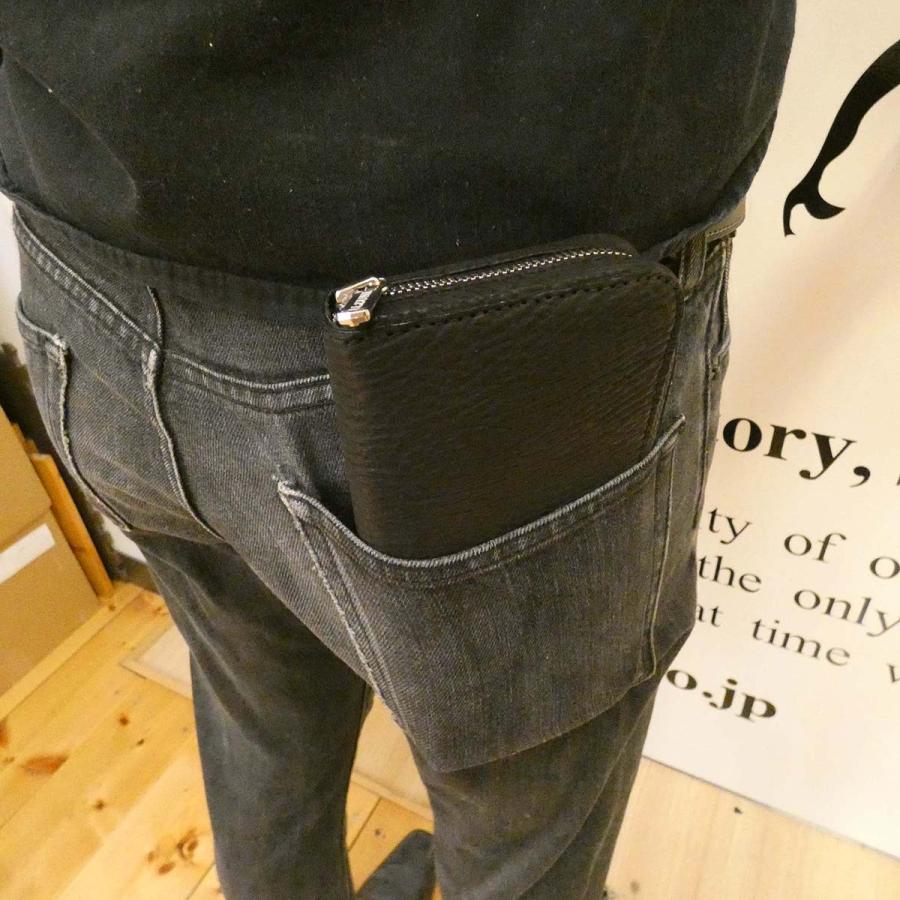 ラウンドファスナー財布 シャークレザー メンズ財布 レディース ラウンドファスナー財布 シャークレザー メンズ財布 レディース