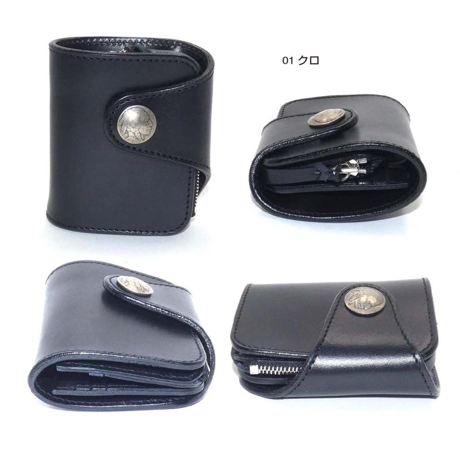 コンチョ ミニ財布 サドルレザー メンズ レディース ショート コンチョ ミニ財布 サドルレザー メンズ レディース ショート