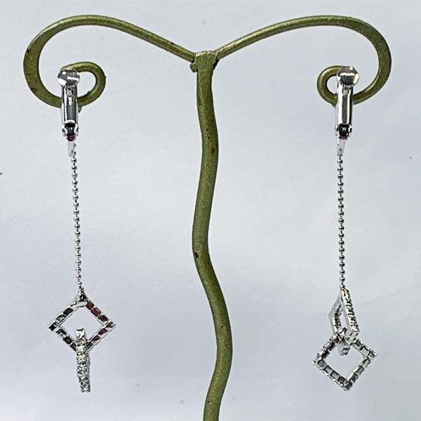 送料無料!! ゆらゆらと 輝く イヤリング ダブル スクエア型 ラインスト―ン ウェディング パーティー 結婚式 E-0081 : オールマイティーヤフーショップ - 通販 - Yahoo ...