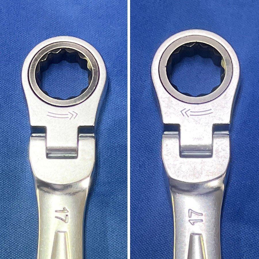 TONE 首ふり クイックラチェット めがねレンチ 4本セット 工具 ハンドツール トネ PJ-1545 : オールマイティーヤフーショップ - 通販 - Yahoo!ショッピング