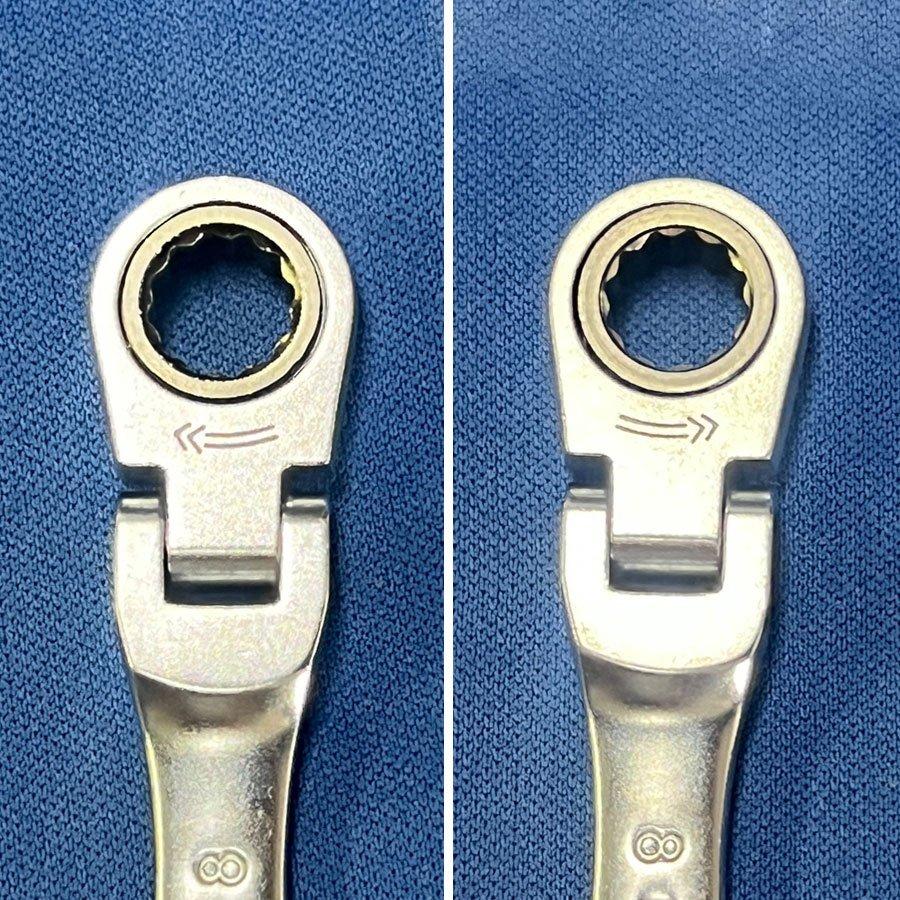 TONE 首ふり クイックラチェット めがねレンチ 4本セット 工具 ハンドツール トネ PJ-1545 : オールマイティーヤフーショップ - 通販 - Yahoo!ショッピング