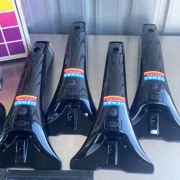 TERZO 未使用 ルーフキャリア用 ハイ フットセット EF5 YS-0012 : オールマイティーヤフーショップ - 通販 - Yahoo!ショッピング