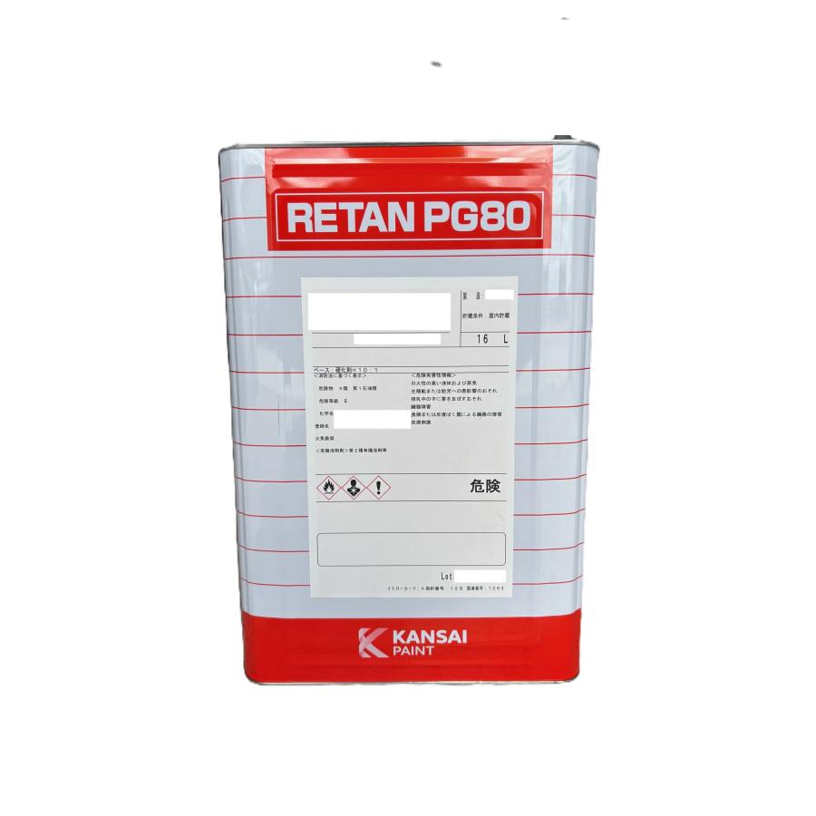 関西ペイント レタンPG80 026クリヤー ベース 16L 自動車 車両 補修用クリヤ 大特価 : AMマテリアル - 通販 - Yahoo!ショッピング