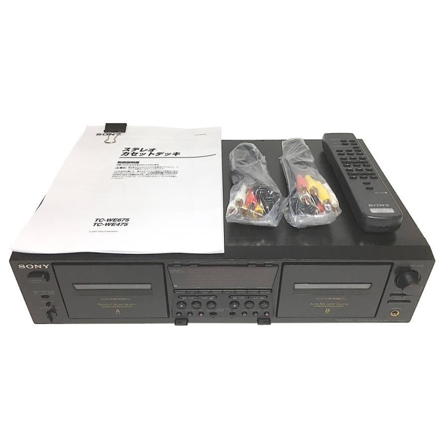 SONY（ソニー） SONY TC-WE675 カセットデッキ (S0026-0800) : 天野屋 - 通販 - Yahoo!ショッピング