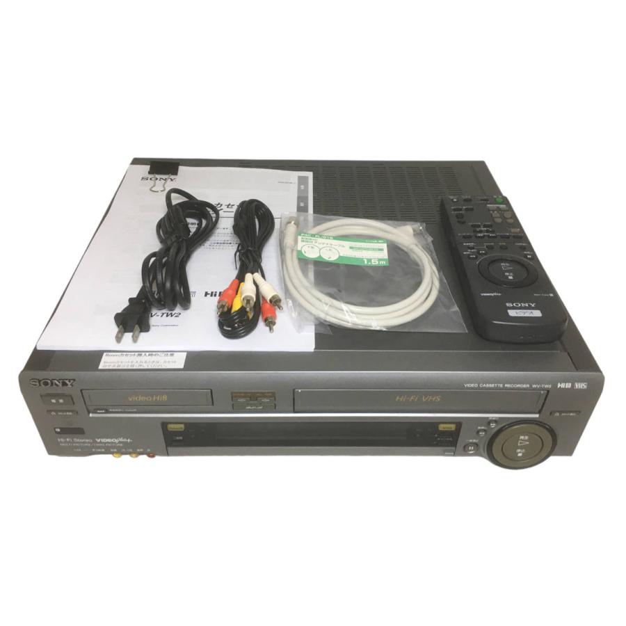 SONY WV-TW2 VHSハイファイ／ステレオハイエイト ビデオデッキ : 天野屋 - 通販 - Yahoo!ショッピング