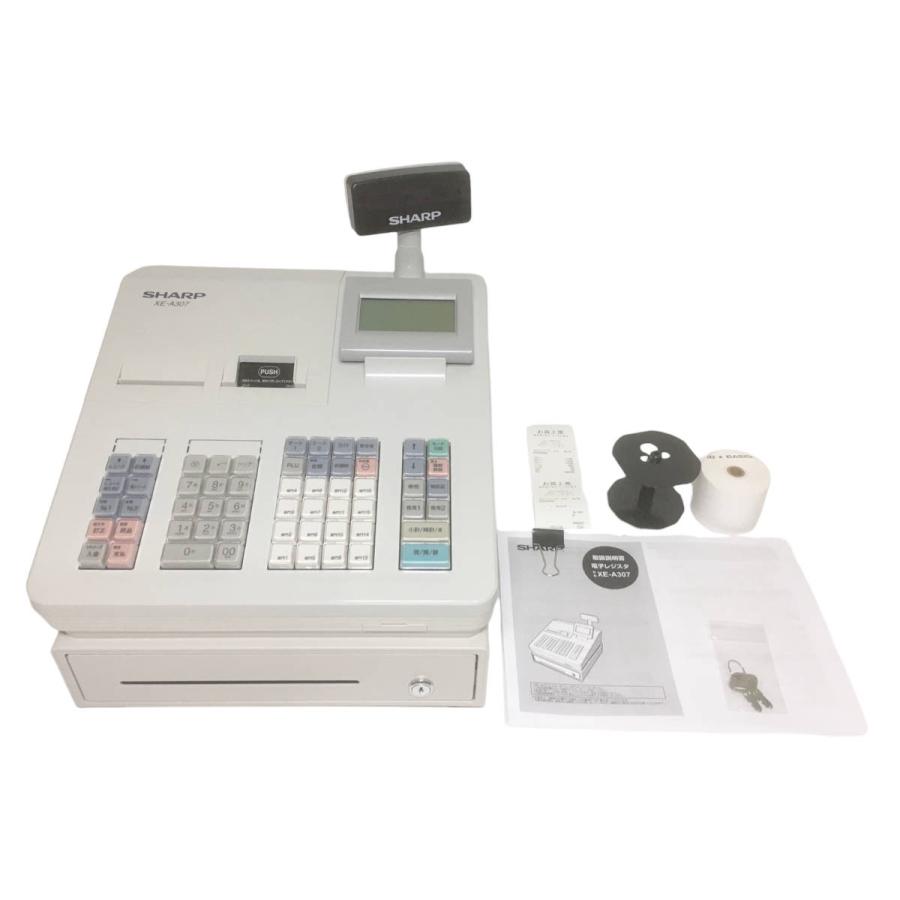 SHARP 中古 シャープ 電子レジスタ 16部門タイプ ホワイト系 XE-A307-W : 天野屋 - 通販 - Yahoo!ショッピング