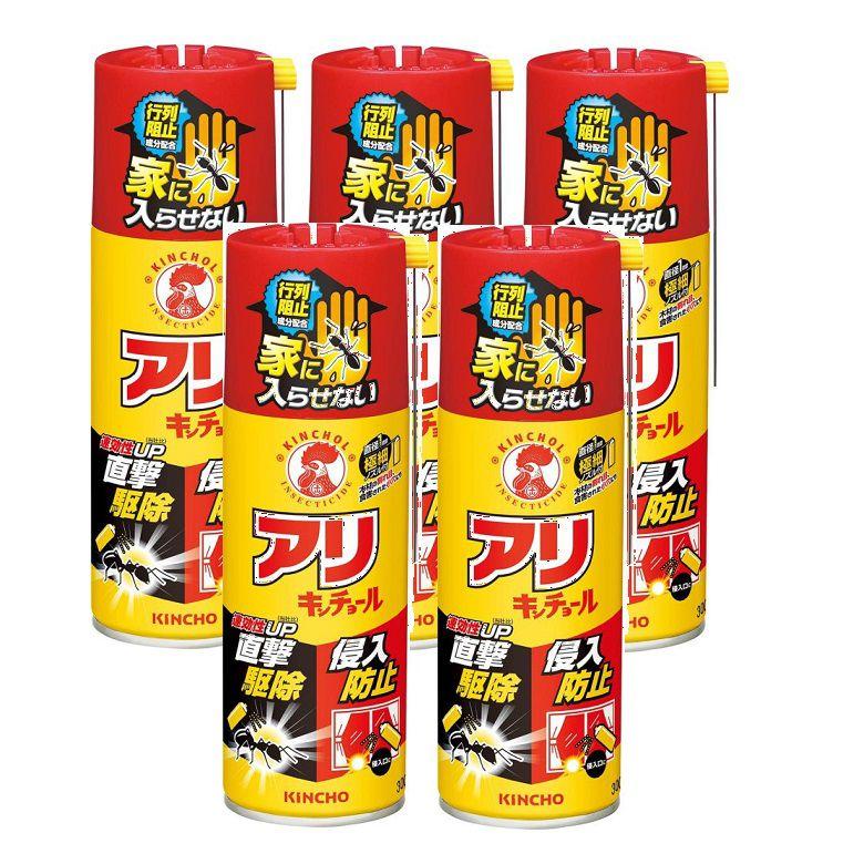 KINCHO アリキンチョールV 300mL 蟻 蟻用駆除 忌避スプレー キンチョー 大日本除虫菊 【×5個セット】 : Aマートeショップ - 通販 - Yahoo!ショッピング