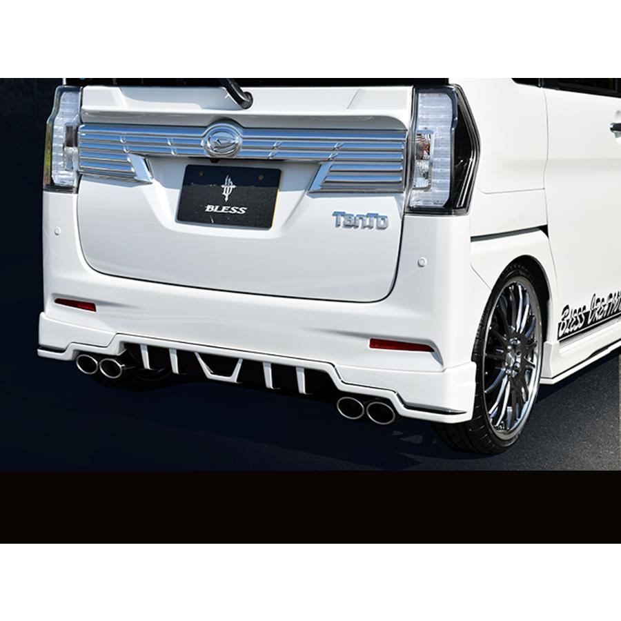 タントカスタム 後期 LA600S LA610S 2WD車用 リアアンダースポイラー 未塗装FRP BLESS CREATION : アメージング株式会社 - 通販 - Yahoo!ショッピング