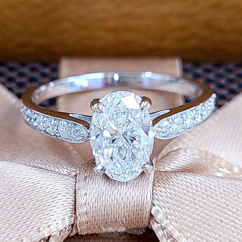 至高の輝き！超絶美！GIA 1ct D IF EX ダイヤモンド プラチナ リング Pt950 指輪 4月誕生石 : Four Seasons Jewellery - 通販 - Yahoo ...