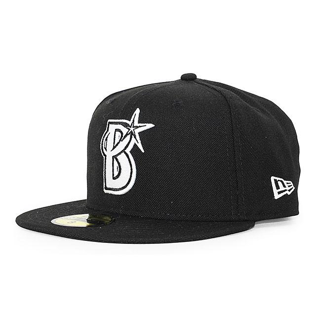 59FIFTY ニューエラ キャップ 横浜DeNA ベイスターズ NPB FITTED CAP BLACK-WHITE NEW ERA ...